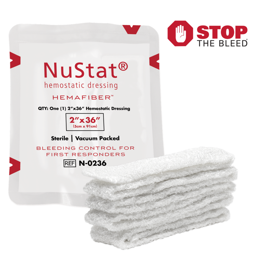 Nustat Hemostatic Dressing-OTC – M-Pak, Inc